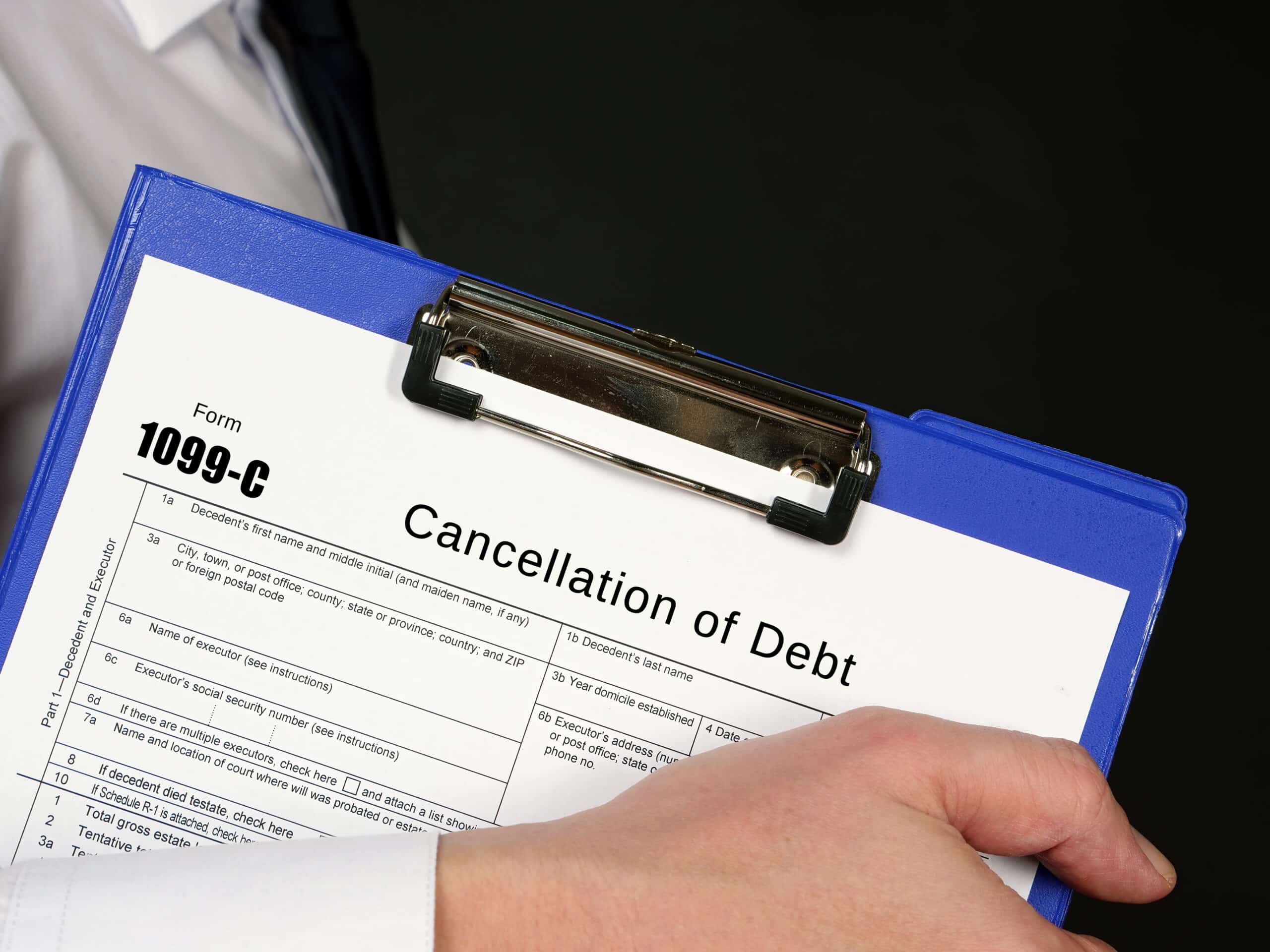 1099-C Cancellation of Debt Form: What You Need to Know